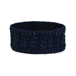 styleBREAKER Strick Stirnband in Dunkelblau | Gr.: onesize