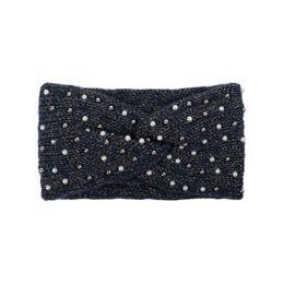 styleBREAKER Strick Stirnband in Dunkelblau | Gr.: onesize