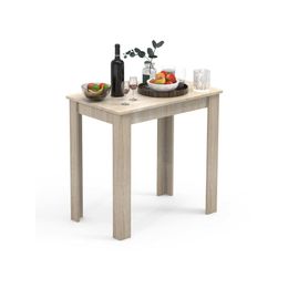 ebuy24 Esstisch Esal80 3 Eiche 80 x 50 cm | Gr.: onesize