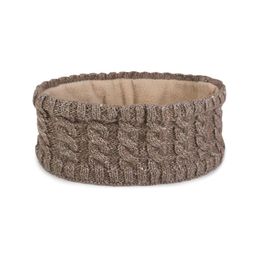 styleBREAKER Strick Stirnband in Braun | Gr.: onesize