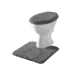 Erwin Müller Erwin Müller 2-tlg. Stand-WC-Set Rhodos in anthrazit | Gr.: onesize