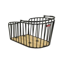 Klickfix Hinterradkorb Alumino GT für Racktime in schwarz | Gr.: onesize