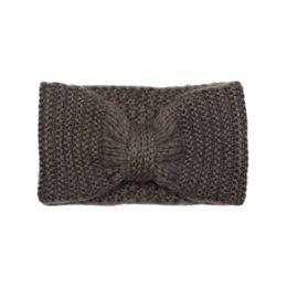 styleBREAKER Strick Stirnband in Dunkelgrau | Gr.: onesize