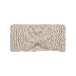 styleBREAKER Strick Stirnband in Beige | Gr.: onesize