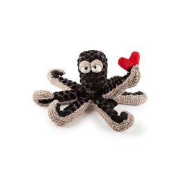 Sigikid Kuscheltier Happy Valentines Deep Water Dandy mit Herz BeastsTown in schwarz | Gr.: onesize
