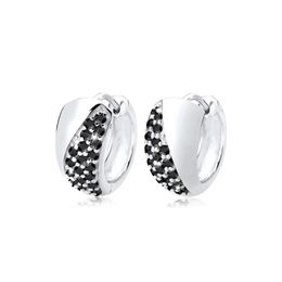 Elli Ohrringe 925 Sterling Silber in Schwarz | Gr.: onesize