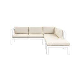 Beliani 10-tlg Kissenbezug MESSINA in Beige | Gr.: onesize