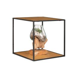 ebuy24 Wandregal Vita Schwarz 36 x 36 cm | Gr.: onesize