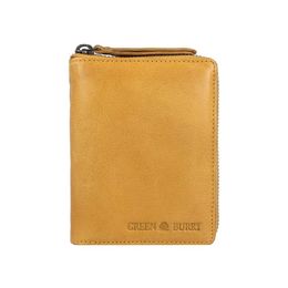 Green Burry Greenburry Vintage Washed Geldbörse Leder 10 cm in yellow | Gr.: onesize