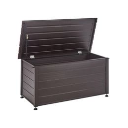 Beliani Truhe CAMPALTO in Braun - (W) 123 x (H) 60 x (L) 60 cm | Gr.: onesize