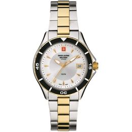 Swiss Alpine Military by Grovana Schweizer Uhr 7740 silber in silber | Gr.: onesize