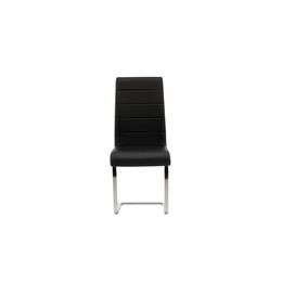 ebuy24 Esszimmerstuhl Tempo schwarz 2er Set | Gr.: onesize