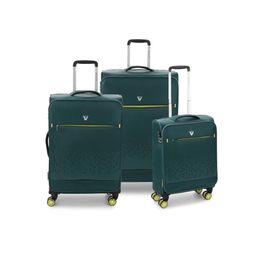 Roncato Crosslite 4-Rollen Kofferset 3tlg. in smaragd | Gr.: onesize
