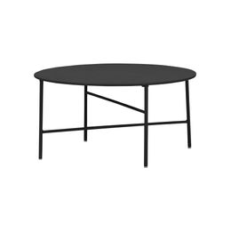 ebuy24 Gartentisch Penny Schwarz 70 x 70 cm | Gr.: onesize
