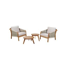Butlers Loungeset ROPE ISLAND 4-tlg. in Braun | Gr.: onesize