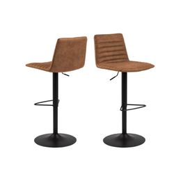 ebuy24 Barhocker Kimmy Braun 2er Set | Gr.: onesize