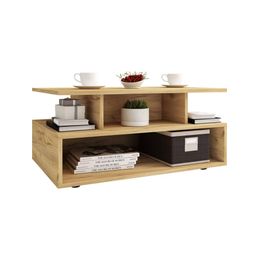 ebuy24 Couchtisch Esila 3 Eiche 80 x 50 cm | Gr.: onesize