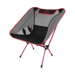 Normani Outdoor Sports Campingstuhl Moak in Anthrazit/Rot | Gr.: onesize