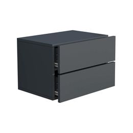 ebuy24 Nachttisch UsalL 3 Anthrazit 45 x 32 cm | Gr.: onesize