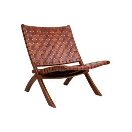 ebuy24 Sessel Monk Braun 66 x 74 cm | Gr.: onesize