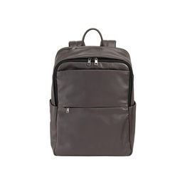 DuDu Sydney Daypack Leder 42 cm Laptopfach in anthracite | Gr.: onesize