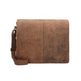 GreenLand Nature Montenegro Messenger Leder 35 cm in natur | Gr.: onesize