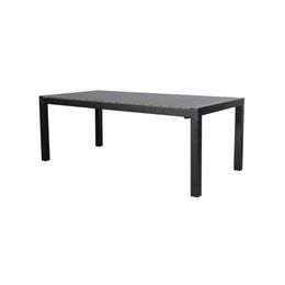 ebuy24 Gartentisch Ferl Schwarz 275 x 100 cm | Gr.: onesize