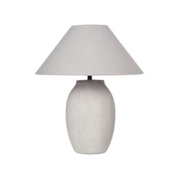 Beliani Tischleuchten GRALIWDO in Grau - (W) 45 x (H) 58 x (L) 45 cm | Gr.: onesize