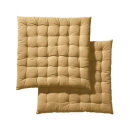 REDBEST Stuhlkissen 2er-Pack in beige | Gr.: onesize