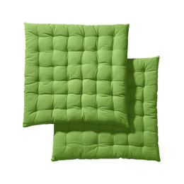 REDBEST Stuhlkissen 2er-Pack in grün | Gr.: onesize