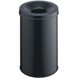 Durable Papierkorb Safe rund 30l schwarz | Gr.: onesize