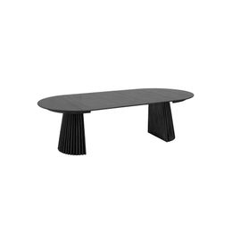 ebuy24 Esstisch Osaka Schwarz 120 x 120 cm | Gr.: onesize