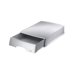 Leitz Briefablage Plus A4 mit Schublade grau | Gr.: onesize