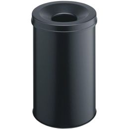 Durable Papierkorb Safe rund 62l schwarz | Gr.: onesize