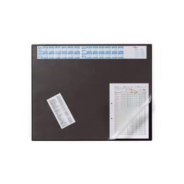 Durable Schreibunterlage 65x52cm Vollsichtfolie schwarz | Gr.: onesize
