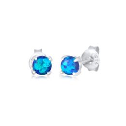 Elli Ohrringe 925 Sterling Silber in Blau | Gr.: onesize