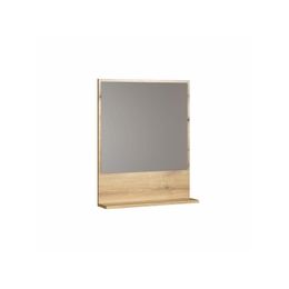 ebuy24 Badspiegel PureBliss Eiche 60 x 14 cm | Gr.: onesize