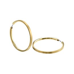 Boccia Damen-Ohrringe Creolen Titan goldfarben | Gr.: onesize