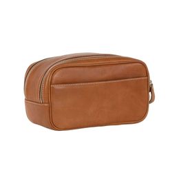 Leonhard Heyden Bergamo Kulturbeutel Leder 27 cm in hellbraun | Gr.: onesize