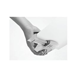 Leitz Locher Topstyle 1,6mm mit Anschlagschiene grau | Gr.: onesize