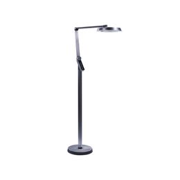 Beliani Stehleuchten CARINA in Grau - (W) 63 x (H) 170 x (L) 27 cm | Gr.: onesize