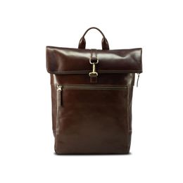 Jost Skagen Business-Rucksack Leder 44 cm Laptopfach in redbrown | Gr.: onesize