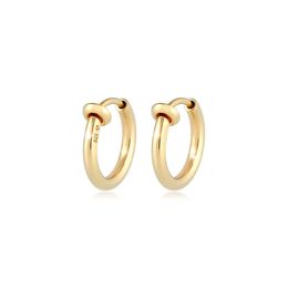 Elli Ohrringe 925 Sterling Silber in Gold | Gr.: onesize