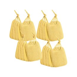Erwin Müller Erwin Müller Frottier Lätzchen 20er-Pack in gelb | Gr.: onesize