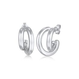 Elli Ohrringe 925 Sterling Silber Spirale in Silber | Gr.: onesize