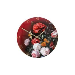 Goebel Wanduhr " Jan Davidsz de Heem Blumen in Vase " in Bunt | Gr.: onesize