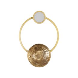 Beliani Wandleuchten PONUGA in Gold - (W) 25 x (H) 35 x (L) 6 cm | Gr.: onesize