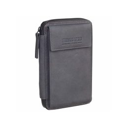 Leonhard Heyden Den Haag - Handytasche 8cc 18 cm (grau) in grau | Gr.: onesize