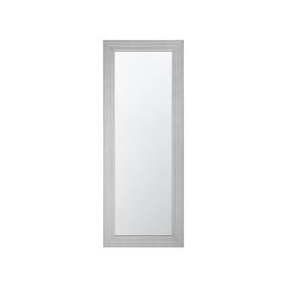 Beliani Wandspiegel DERVAL in Silber - (W) 50 x (H) 130 x (L) 3 cm | Gr.: onesize