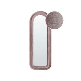 Beliani Wandspiegel CULAN in Rosa - (W) 60 x (H) 160 x (L) 4 cm | Gr.: onesize